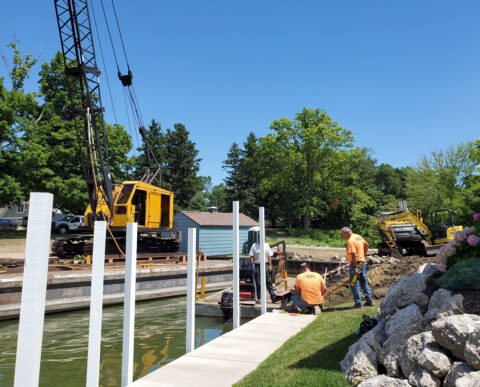 Sea Walls | Our Services | Ken Gill Construction